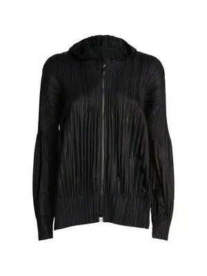 Issey Miyake Hooded Zip-up Jacket