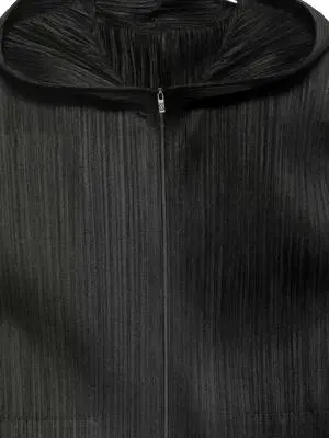 Issey Miyake Zip-up Hoodie - Black