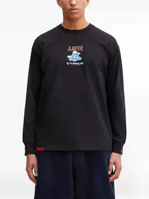 Aape By *a Bathing Ape Long Sleeve T-shirts For Men