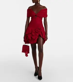 Magda Butrym Julia Satin Shoulder Bag
