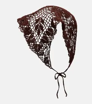 Magda Butrym Crochet Cotton Headwrap