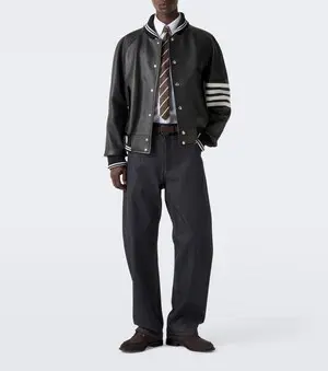Thom Browne Suede Boat Shoes - Brown