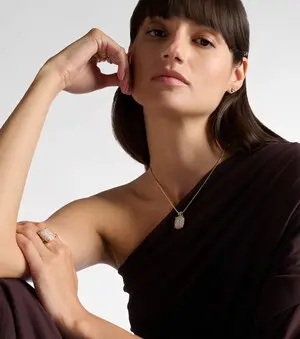 David Yurman Châtelaine® 18kt Yellow Diamond Pendant Necklace