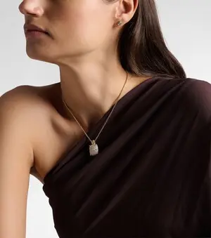 David Yurman Châtelaine® 18kt Yellow Diamond Pendant Necklace
