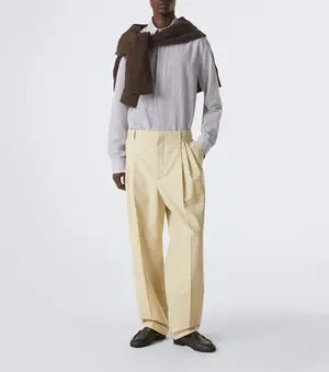 Bottega Veneta Silenzio Intrecciato Leather Loafers - Brown