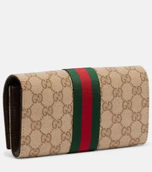 Gucci Essence Gg Canvas Wallet