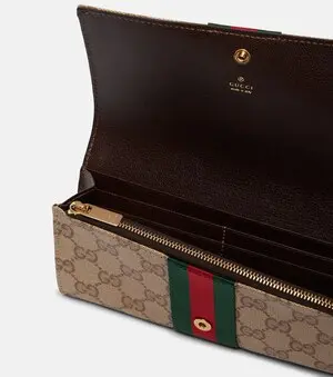 Gucci Essence Gg Canvas Wallet