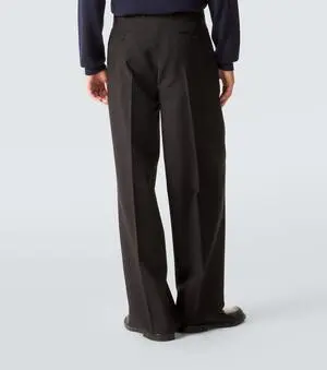 Givenchy Wool And Mohair Straight Leg Pants