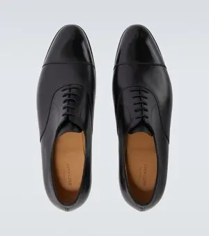 John Lobb City Ii Leather Derby Shoes