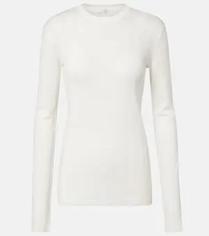 THE ROW Dantea Cotton Jersey Top