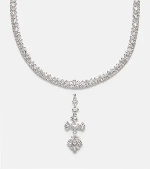 Yeprem 18kt White Gold Diamond Pendant Necklace