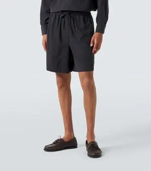 SAMAN AMEL Henri Silk Shorts