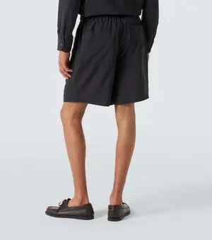 SAMAN AMEL Henri Silk Shorts