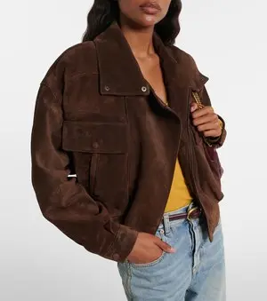 Saint Laurent Suede Jacket