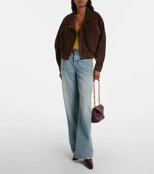 Saint Laurent Suede Jacket