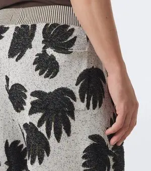 Commas Jacquard Terry Shorts