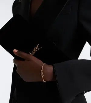 Saint Laurent Cassandre Chain Bracelet