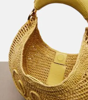 Chloé Raffia Shoulder Bag - Yellow