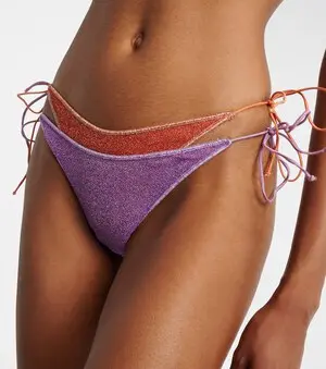 Oseree Lumière Layered Bikini - Orange