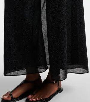 Oseree Lumière Gathered Maxi Dress