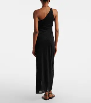 Oseree Lumière Gathered Maxi Dress