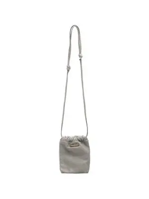 CATERINA LUCCHI Eva Printed Leather Shoulder Bag - Grey