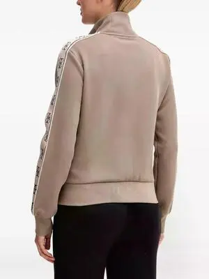 Guess Logo Tape Zip-up Sweatshirt