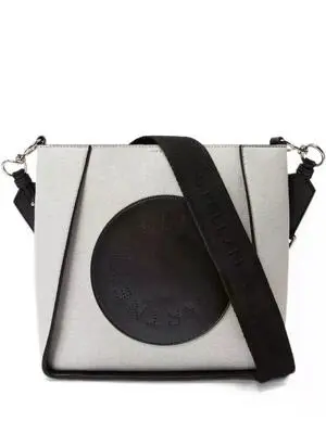 Stella McCartney Logo Shoulder Bag - White