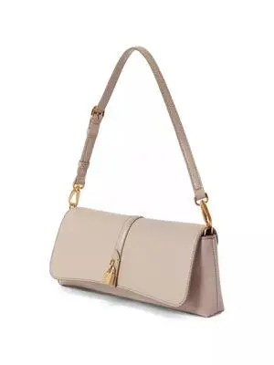Stella McCartney Ryder Padlock Clutch Bag - Neutrals