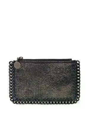 Stella McCartney Falabella Chain-trim Wallet - Blue