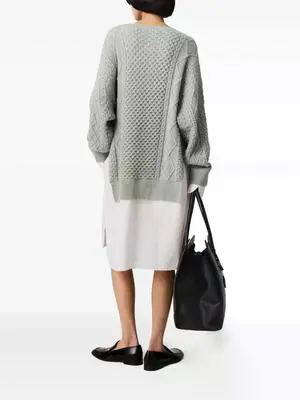 Stella McCartney Cable-knit Mini Dress