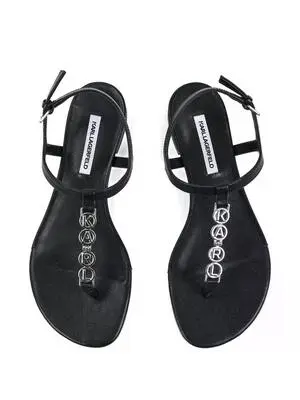 Karl Lagerfeld T-strap Sandals