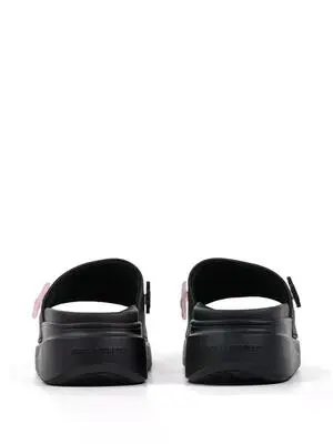 Karl Lagerfeld Embellished Platform Slides
