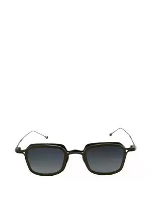 RIGARDS Square-frame Clip-on Sunglasses - Brown