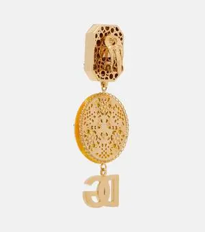 Dolce & Gabbana Embellished Clip-on Earrings