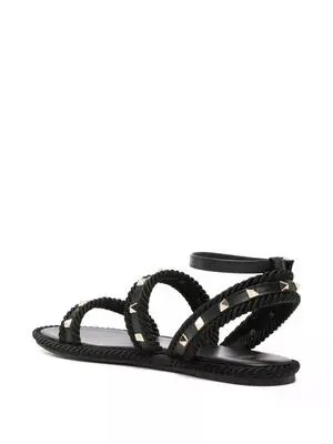 Valentino Garavani Rockstud Flat Sandals