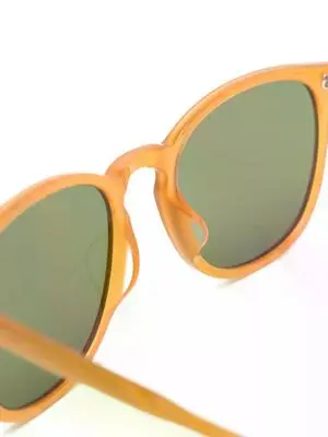 Garrett Leight Kinney Round-frame Sunglasses