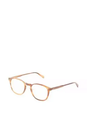 Garrett Leight Kinney Round-frame Eyeglasses