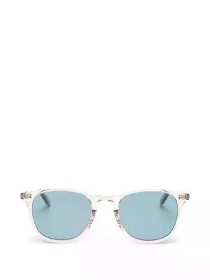 Garrett Leight Kinney Round-frame Sunglasses - Grey