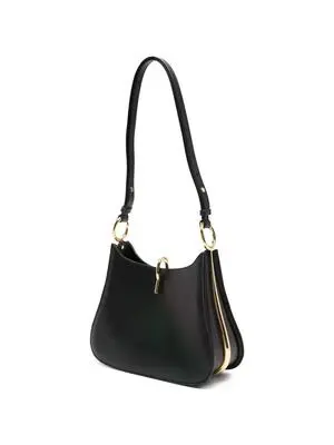 Rabanne Medium Ring Shoulder Bag - Black
