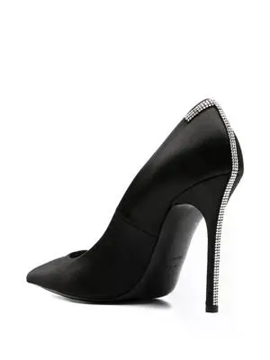 TOM FORD Crystal-embellished Satin Pumps