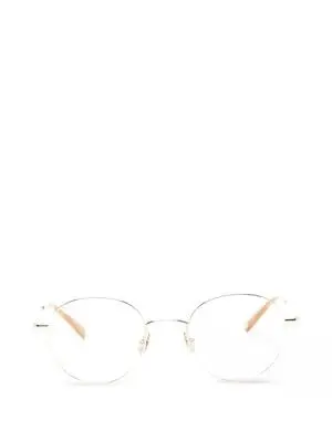 Garrett Leight Cloy Ii Round-frame Eyeglasses - Gold