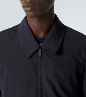 Thom Browne 4-bar Ripstop Blouson Jacket - Blue