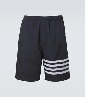 Thom Browne 4-bar Ripstop Shorts - Blue