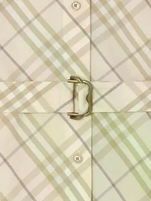 Burberry Cotton Check Shirt Dress
