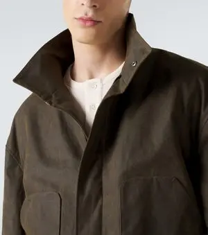 Calvin Klein Donald Cotton Blouson Jacket - Brown