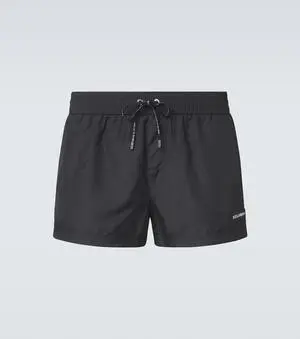 Dolce & Gabbana Logo Swim Trunks - Black