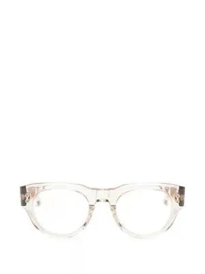 AKONI Ursa Geometric-frame Glasses - Neutrals