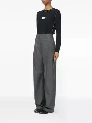 MAISON MARGIELA Wide-leg Tailored Trousers