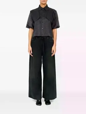MAISON MARGIELA Viscose Blend Jacquard Shirt